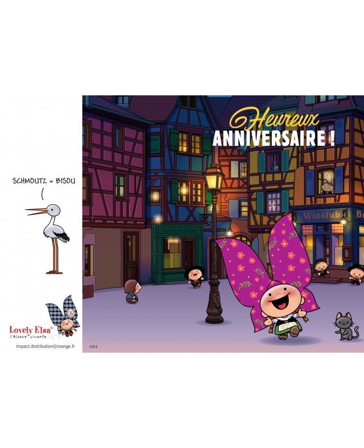 Commandez nos cartes Lovely Elsa avec plusieurs thèmes disponibles